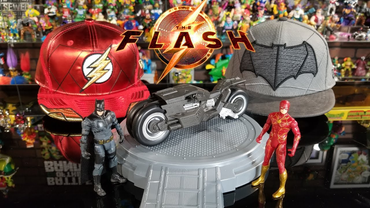 Spin Master The Flash Movie Batcycle - YouTube