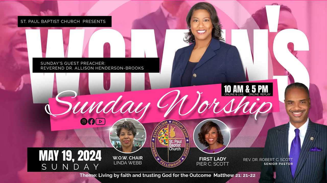 ANNUAL WOMEN'S DAY CELEBRATION - Guest Preacher: Reverend Dr. Allison ...