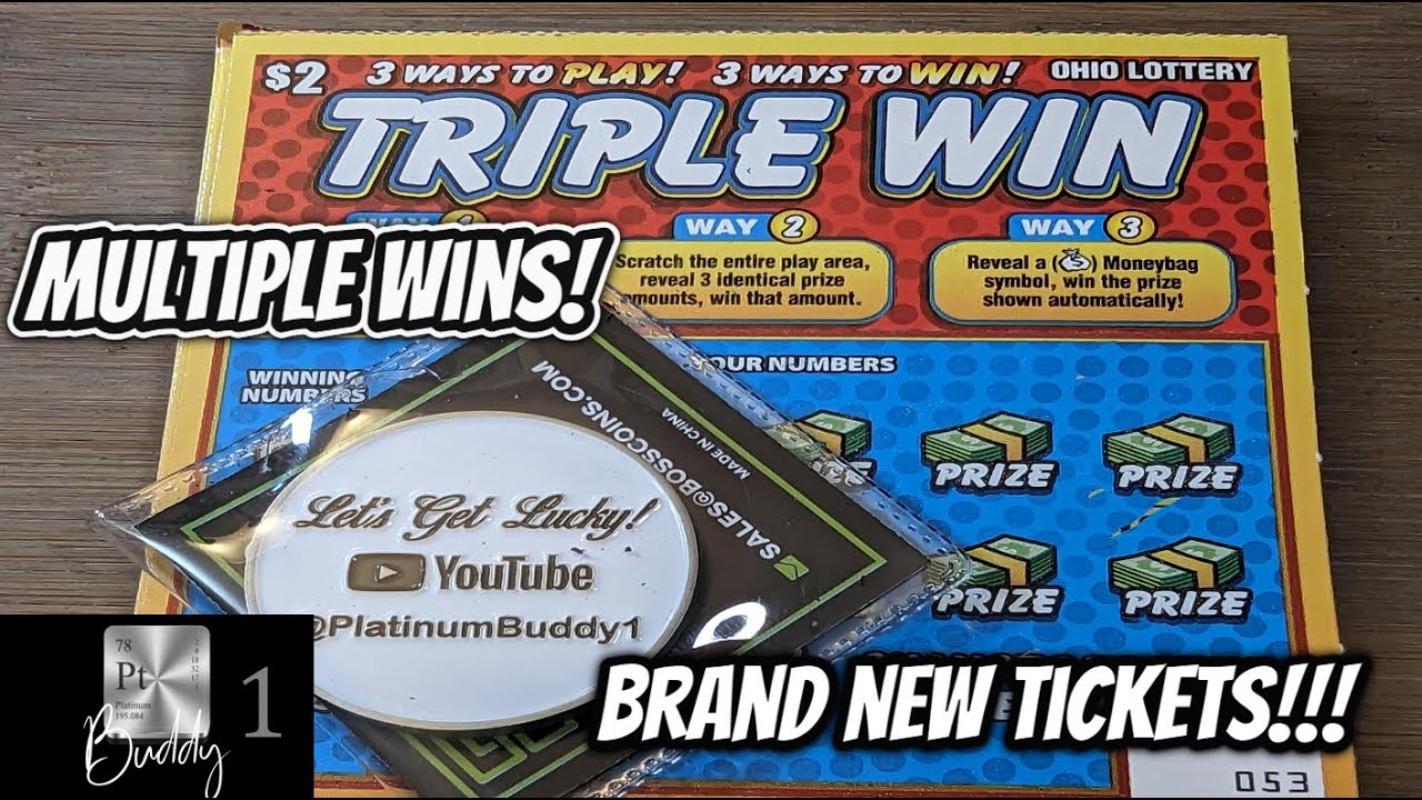 TRIPLE WIN! | Brand New TICKETS!!! | BACK 2 BACK! | *Ohio Lottery ...