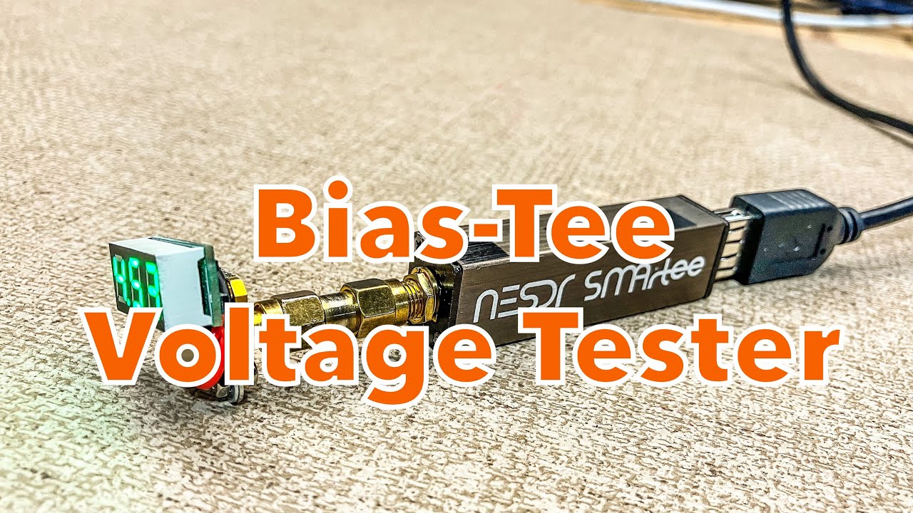Bias-Tee | Homemade Bias-Tee Voltage Tester - YouTube