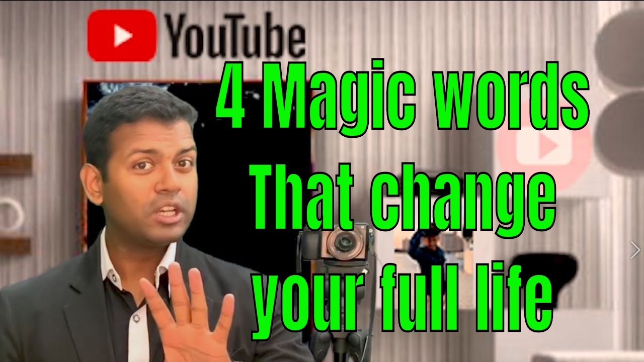 4 Powerful Magic Words | In The World | You Can Do Anything - YouTube