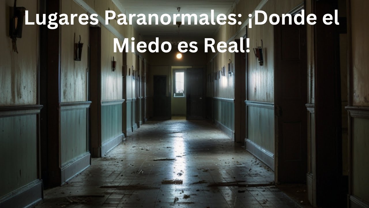 Lugares Paranormales ¡Donde el Miedo es real - YouTube