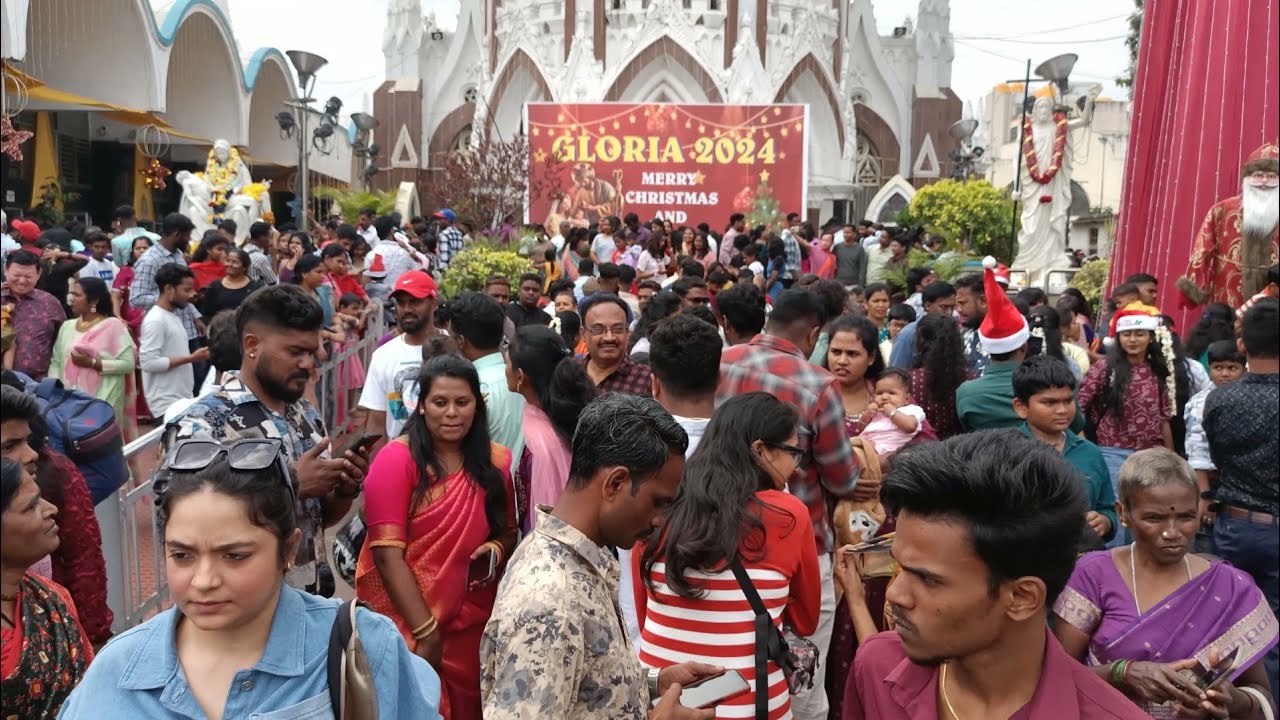 Christmas Celebration Day 25th December 2024 St.Mary's Basilica Church ...