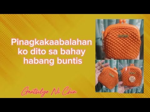 Pinagkakaabalahan ko dito sa bahay habang akoy buntis || Crocheting ...