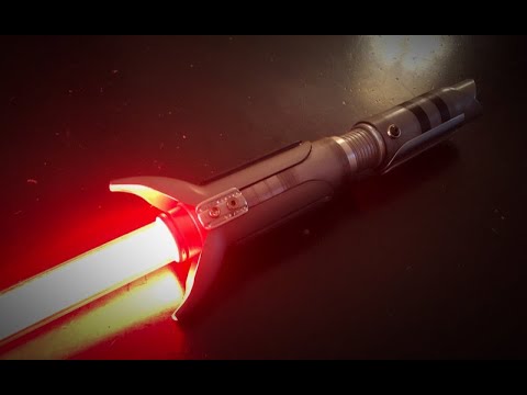 Custom Handmade Saber by Starfall Sabers - YouTube