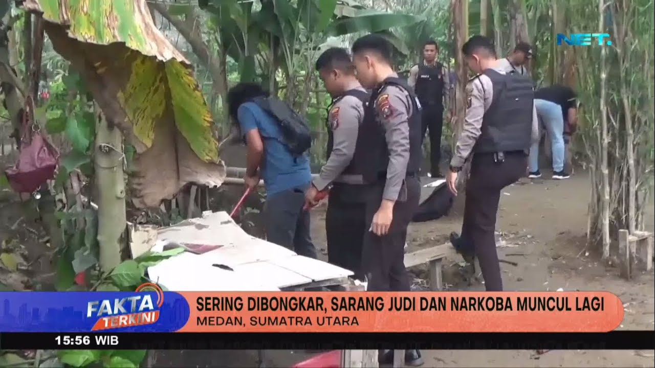 Emak-emak Di Medah Gerebek Sarang Judi dan Narkoba - Fakta Terkini ...