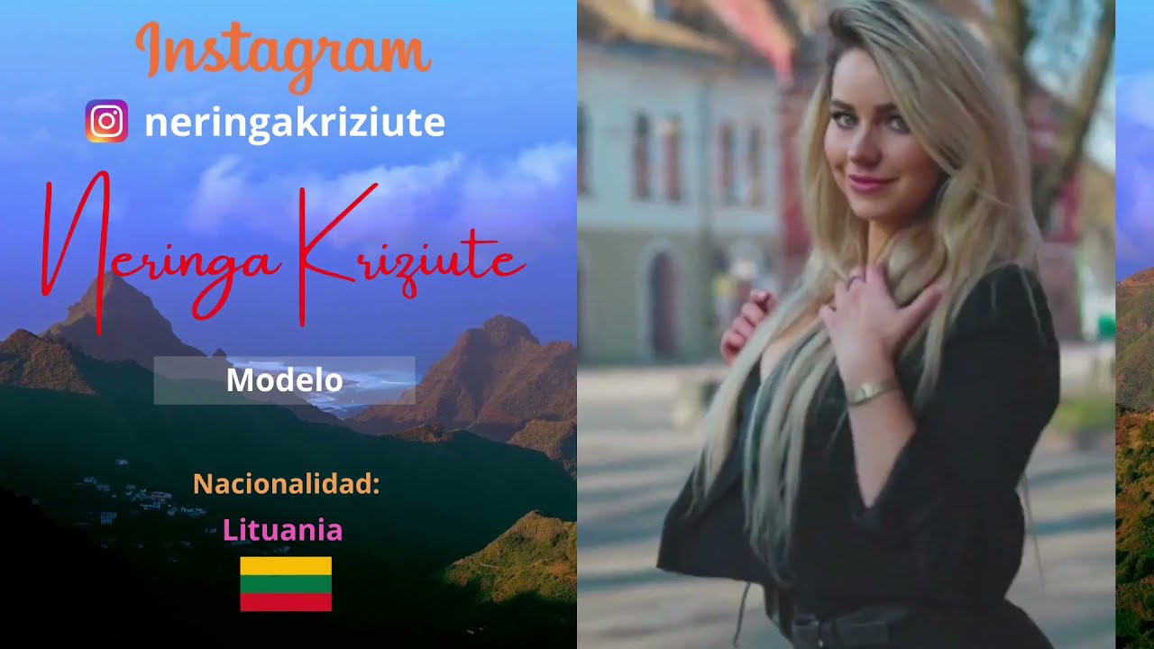 Neringa Kriziute, beautiful Lithuanian model, fashion and with good ...