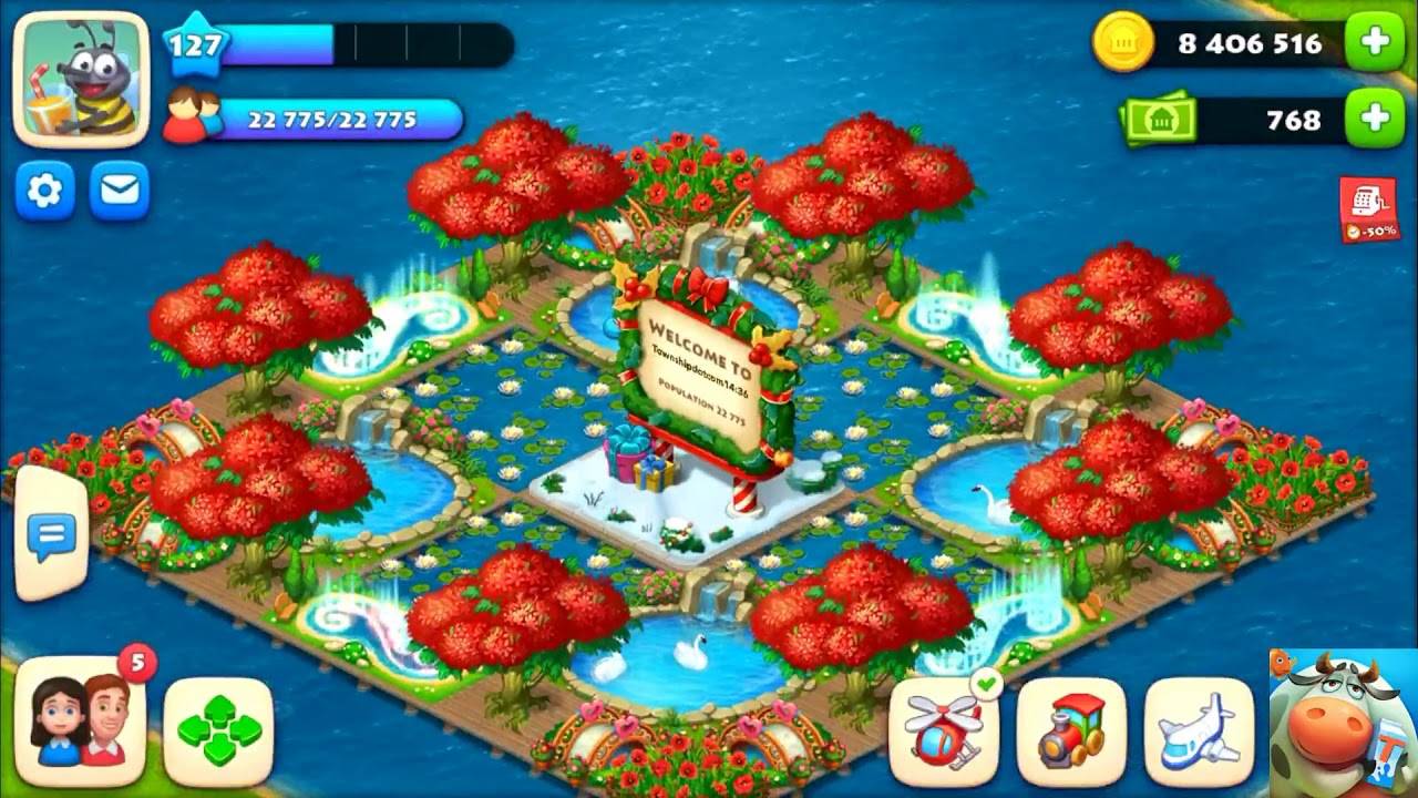 TOWNSHIP Decorating Sign Board - YouTube