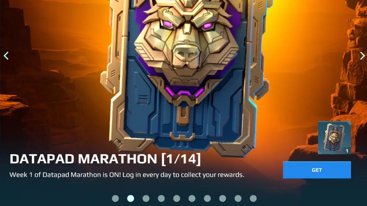 ALL DATAPAD MARATHON REWARDS! WHAT DID I GET? (War Robots) - YouTube