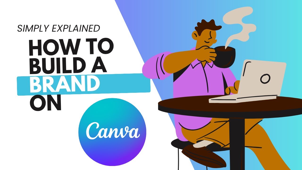 Simply Explained | How To Create A Brand on Canva (Create Free Logo ...