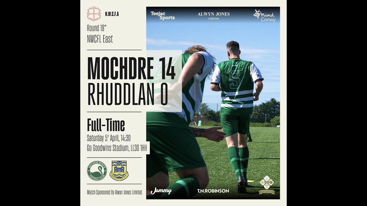 2025-04-05 Mochdre Sports F.C. 14 - 0 Rhuddlan Town F.C. (NWC East ...