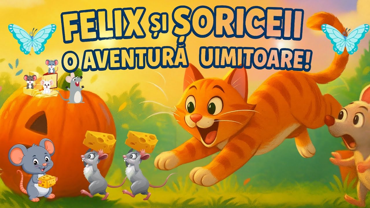 Felix, Motanul Neastâmpărat și Împăcarea cu Șoriceii - POVEŞTI PENTRU ...