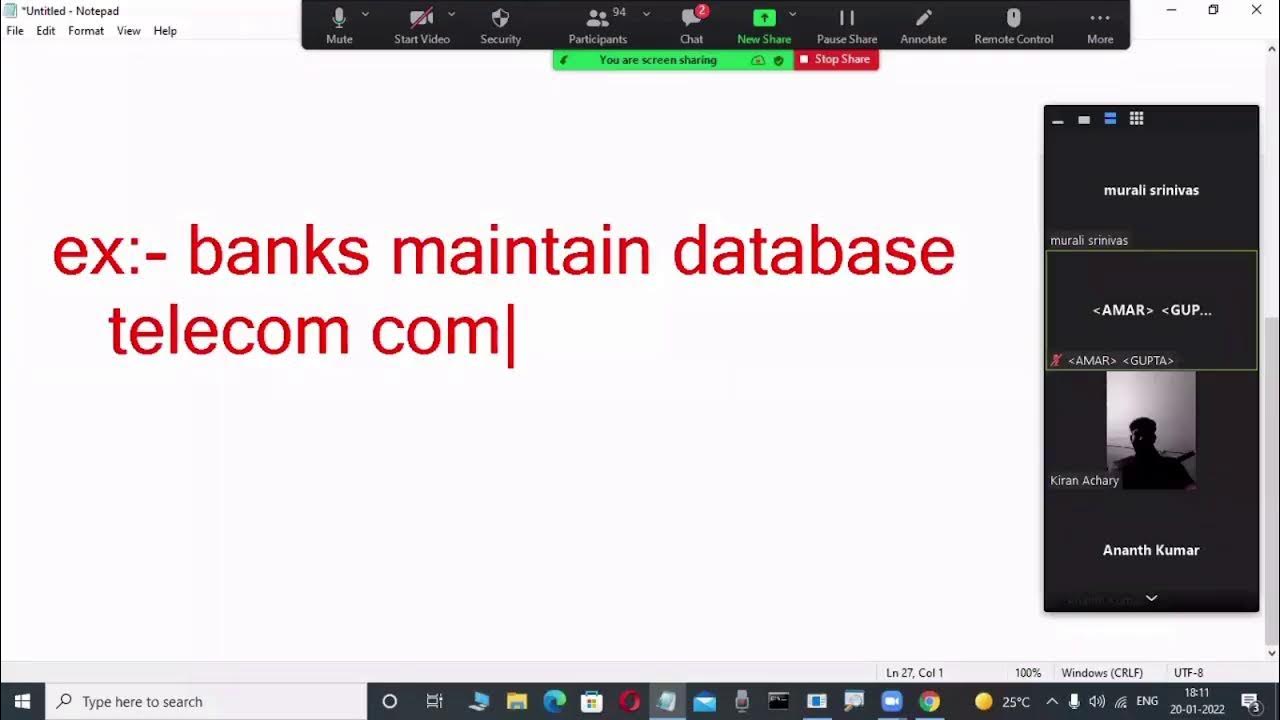 ORACLE 19c tutorials by Mr. Murali Sir - YouTube