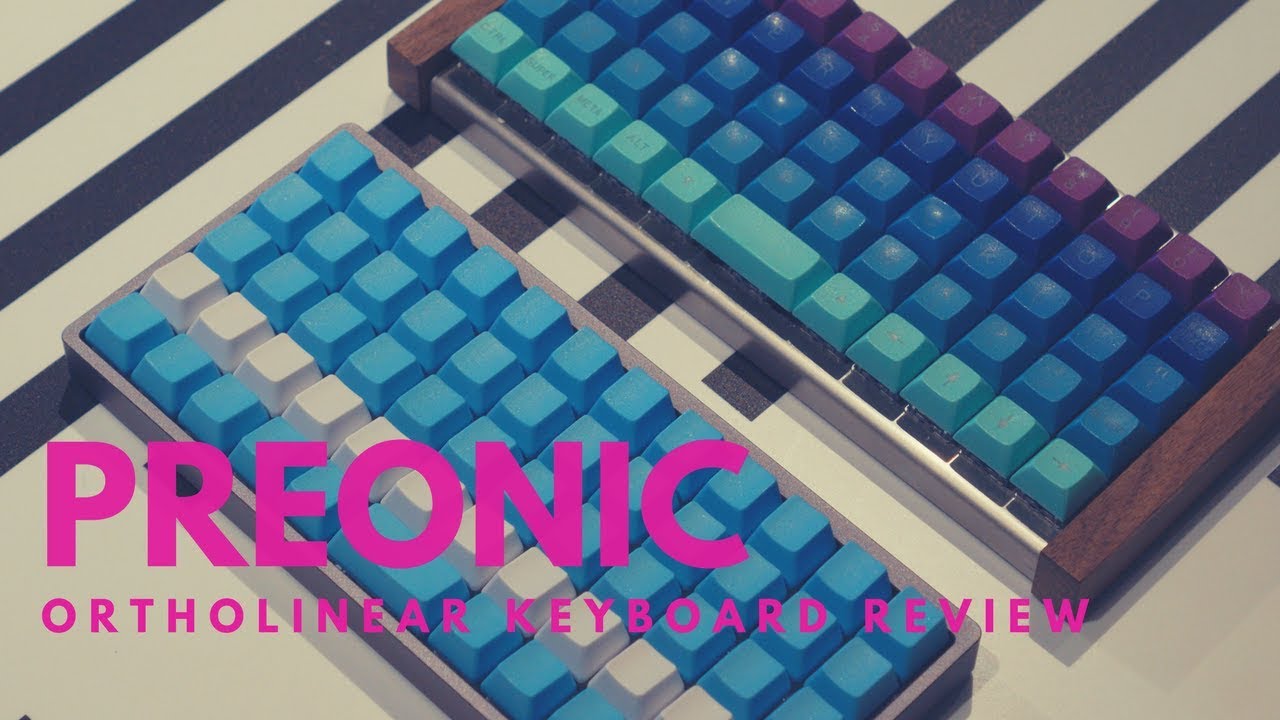 Preonic Mechanical Keyboard Review - YouTube