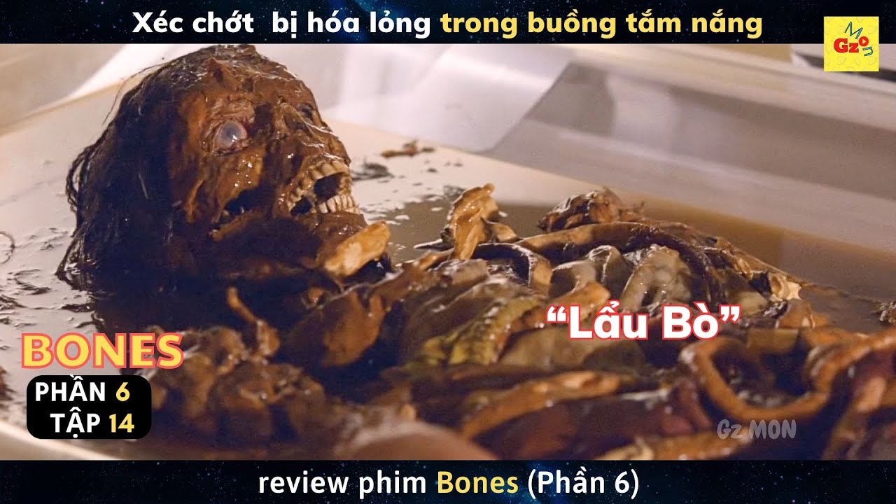Xéc chớt bị hóa lỏng trong buồng tắm nắng -- review phim Bones (Phần 6 ...