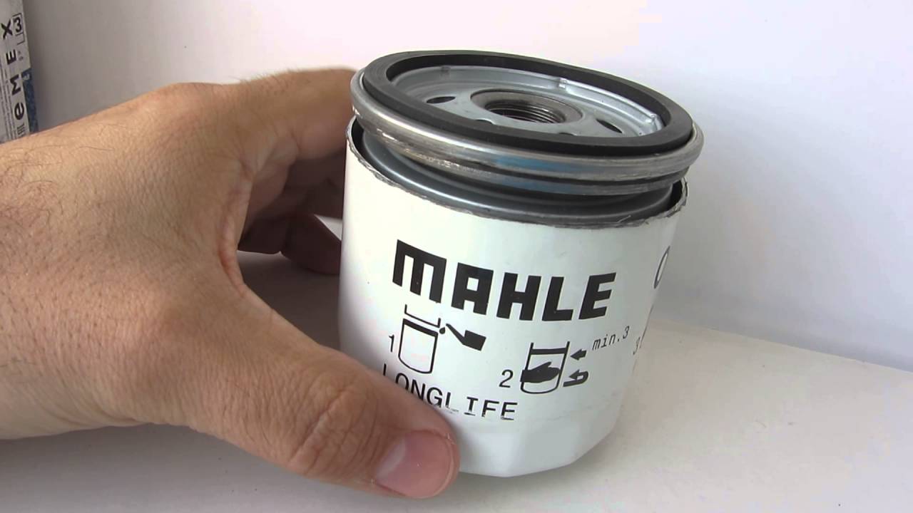 Сравнение масляных фильтров Kneсht OC 90, Mahle OC 405/3, GM 95509857 ...