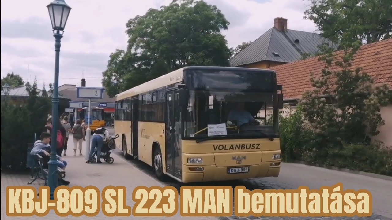 KBJ-809 SL 223 MAN bemutatása - YouTube