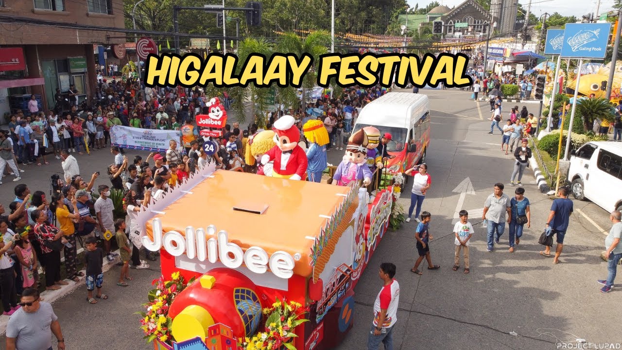 JolliTown Tour and Float Parade at Higalaay Festival - YouTube