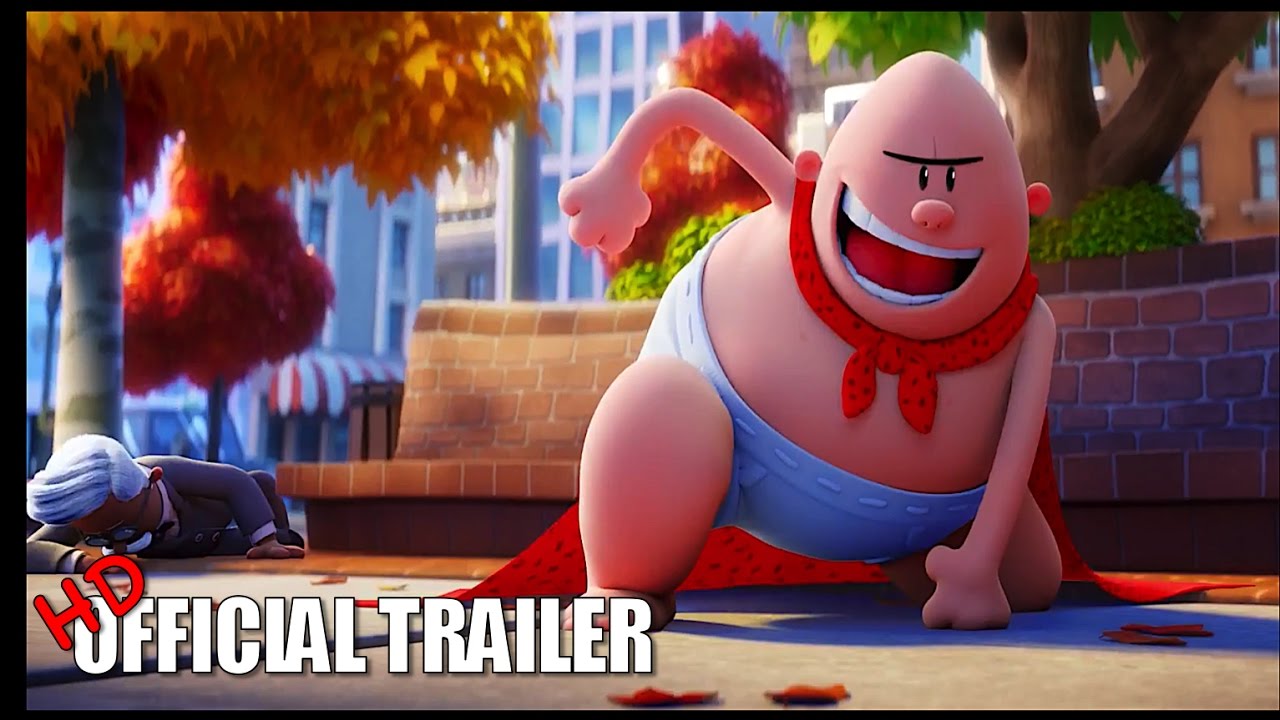 CAPTAIN UNDERPANTS Movie Clip Trailer 2017 HD - The First Epic Movie ...
