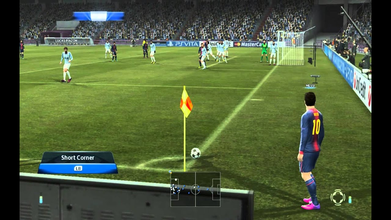 Pes 2013 Gameplay - YouTube