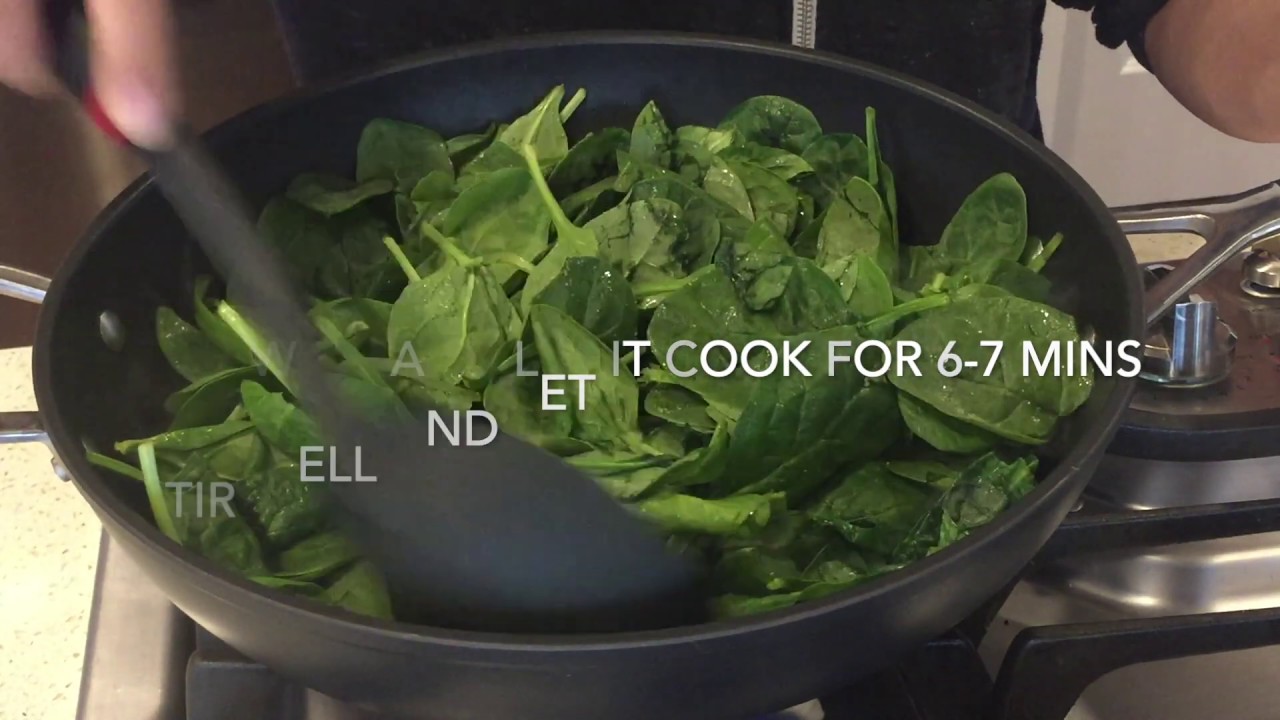Palungoko Saag || Sauteed Spinach with Garlic Recipe || Nepali Style ...