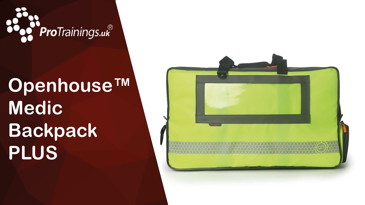 Openhouse Medic Backpack Plus - YouTube