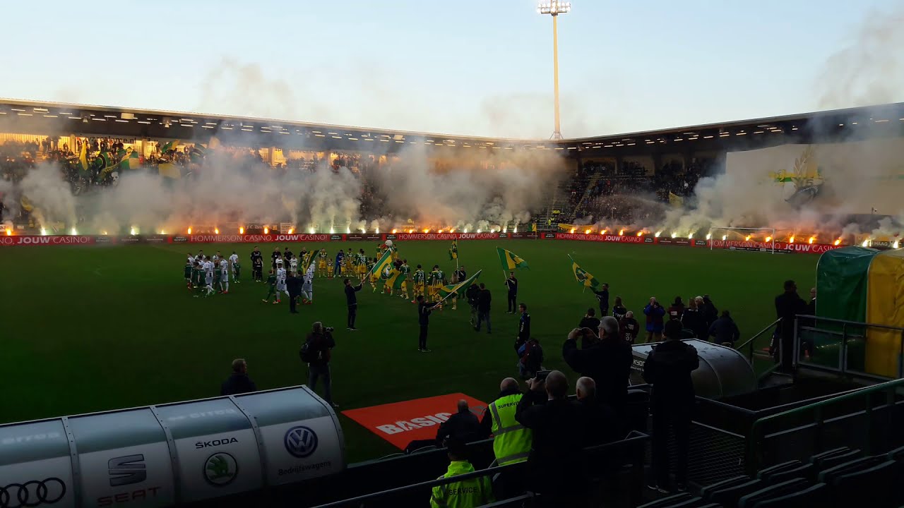 FC DEN HAAG🔰ADO - FC Groningen 🔥 INCREDIBLE PYRO Show - YouTube