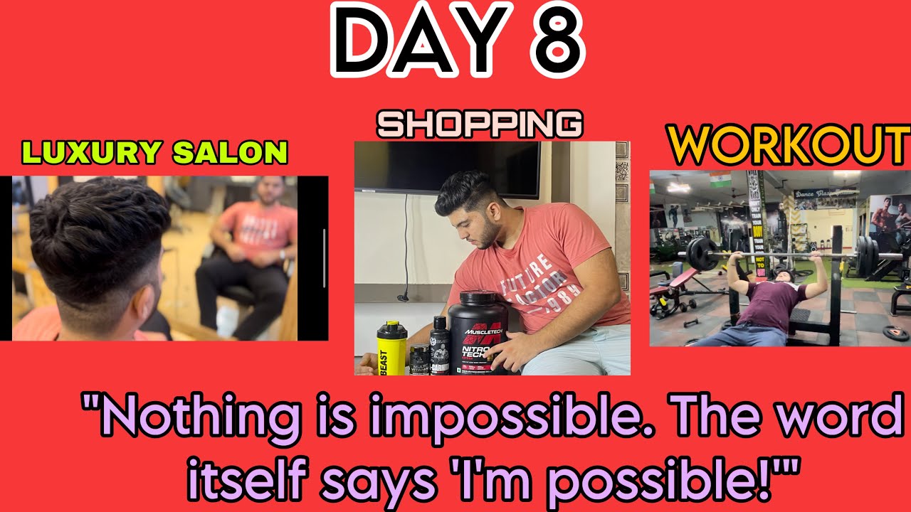 Fearless and Fit: Day 8 of 90 Days - My Transformation Journey - YouTube