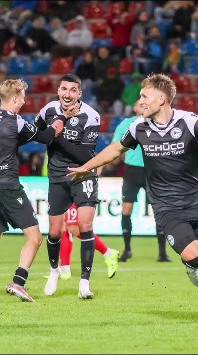 SpVgg Unterhaching - Arminia Bielefeld 1:2 Ulrich Zwetz dreht durch - YouTube