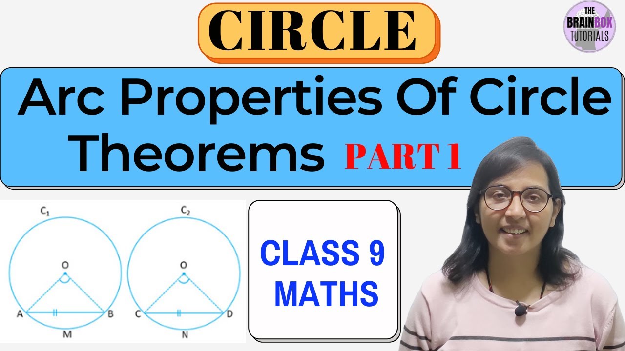 Arc Properties Of Circle । Chord and Arc Properties of Circle - YouTube