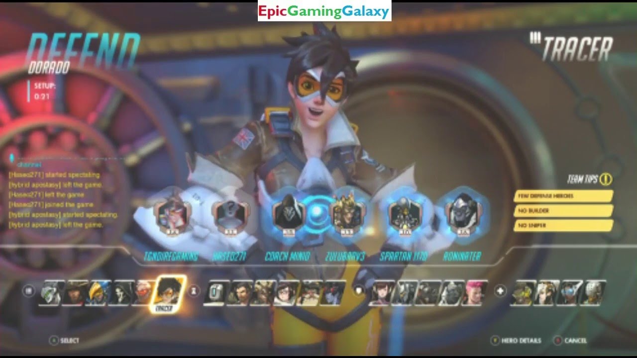 Full Default Character Roster Of Heroes Revealed For The Overwatch Beta ...