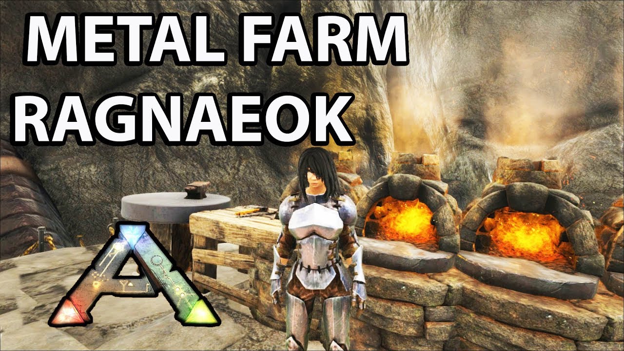 Mobile Metal Farm Ark Survival Evolved Ragnarok S1 EP 8 - YouTube