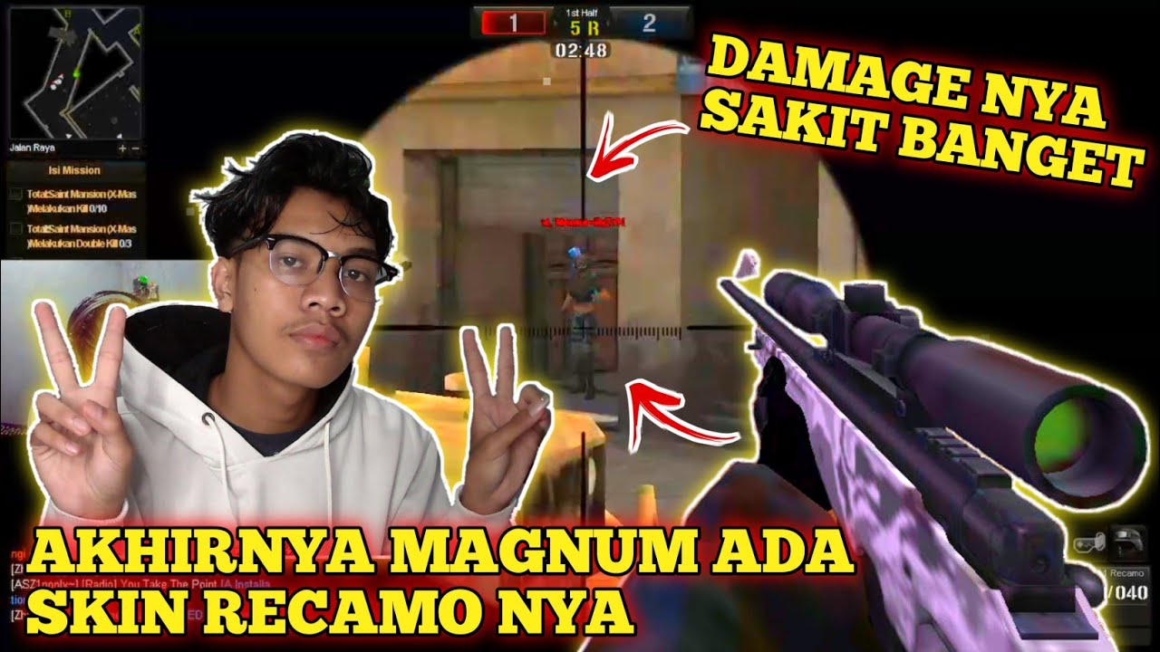 AWP GAMESCHOOL EMANG GAK ADA OBENG SAKIT CUY! //Gameplay Point Blank ...