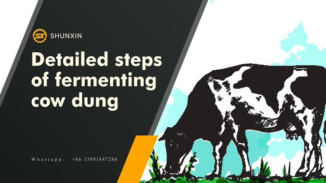 Detailed steps of fermenting cow dung - YouTube