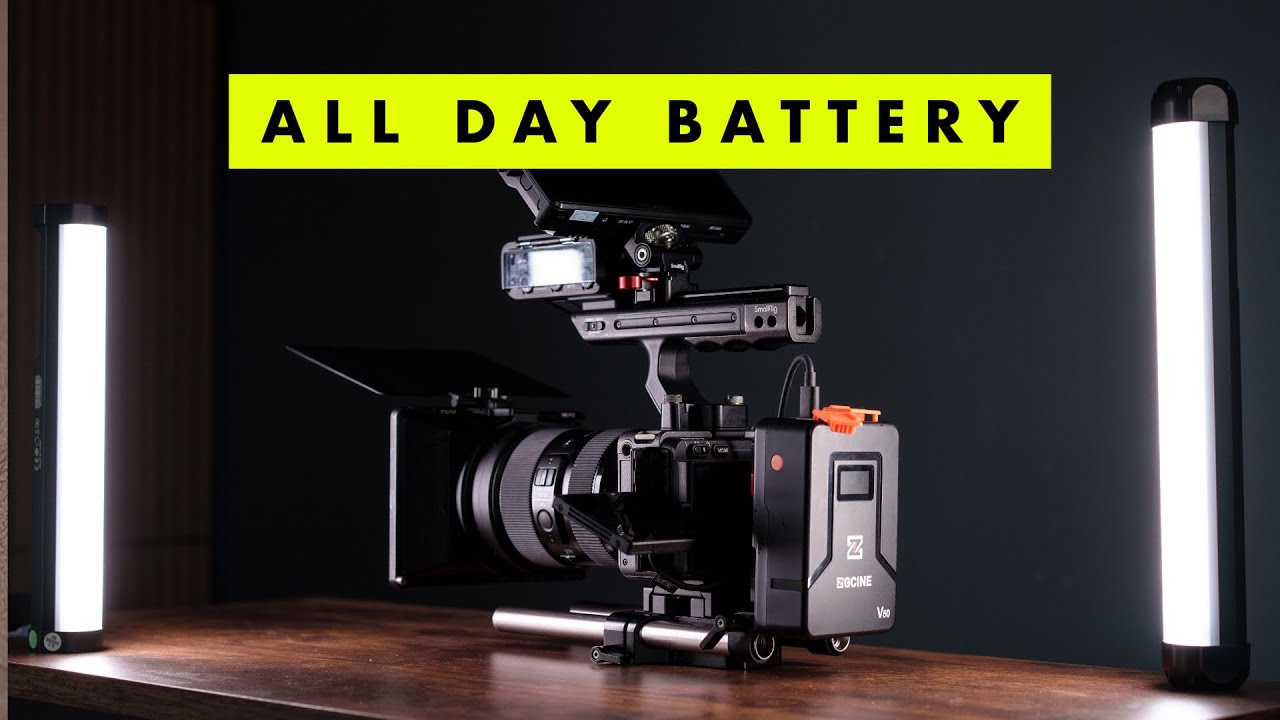 Why Power Your Sony FX3/A7Siii From USB-C! | ZGCine 50 V-Lock Battery ...