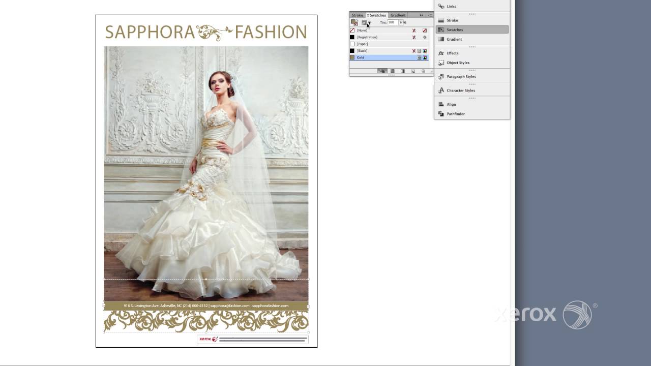 Setting up Metallic Inks in Adobe InDesign for Xerox Color 1000i Press ...