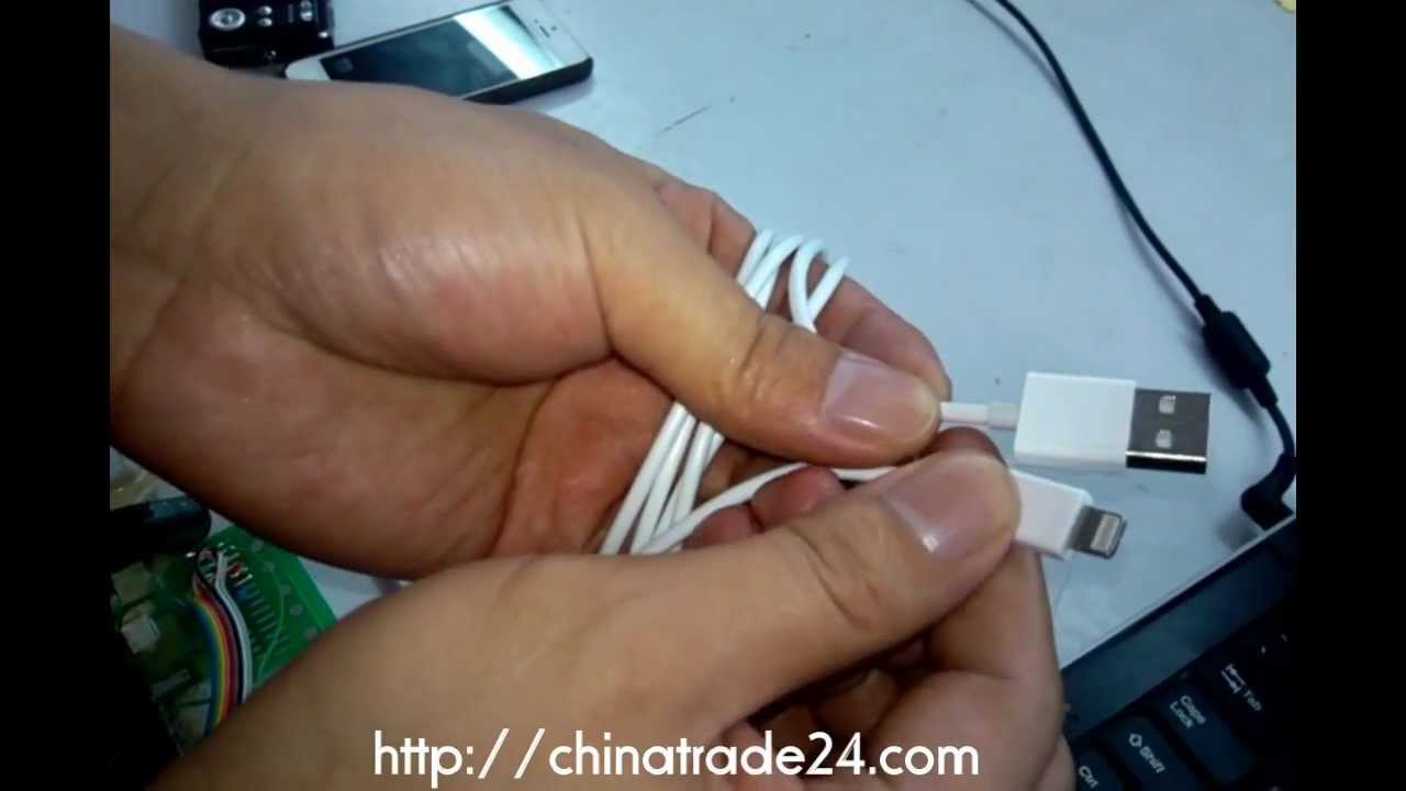 China Version - Apple iPhone 5 USB Lightning Charging Cable 8 Pin ...