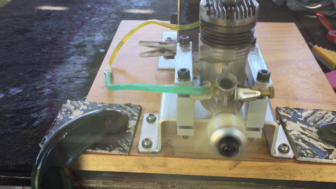 Glo Chief .35 glow ignition engine - YouTube