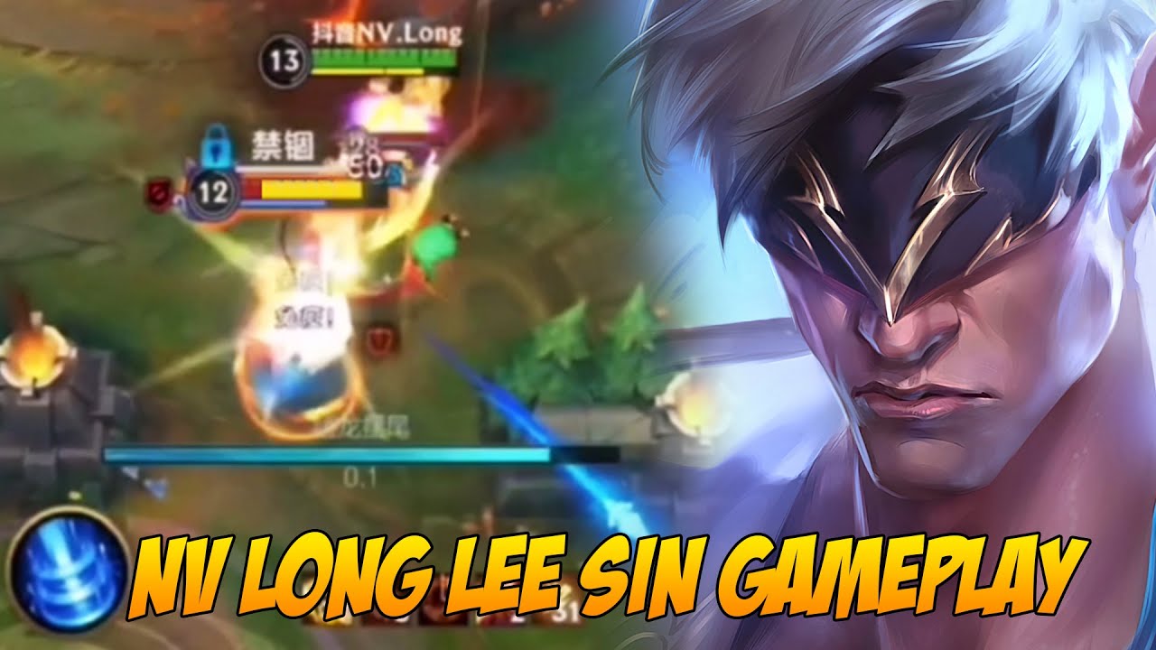 NV LONG LEE SIN GAMEPLAY IN CHINA SERVER | WILD RIFT LEE SIN - YouTube