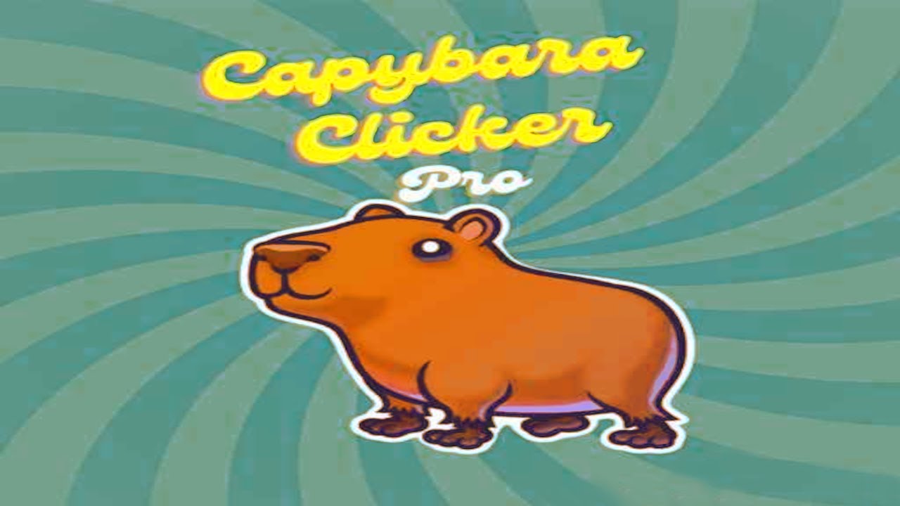 Capybara Clicker Pro Gameplay | Click The Capybara! - YouTube