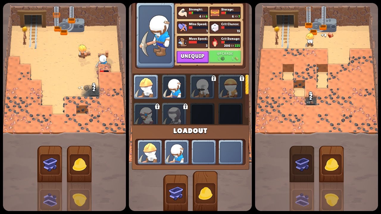 Mine is Life Game Android Gameplay - YouTube