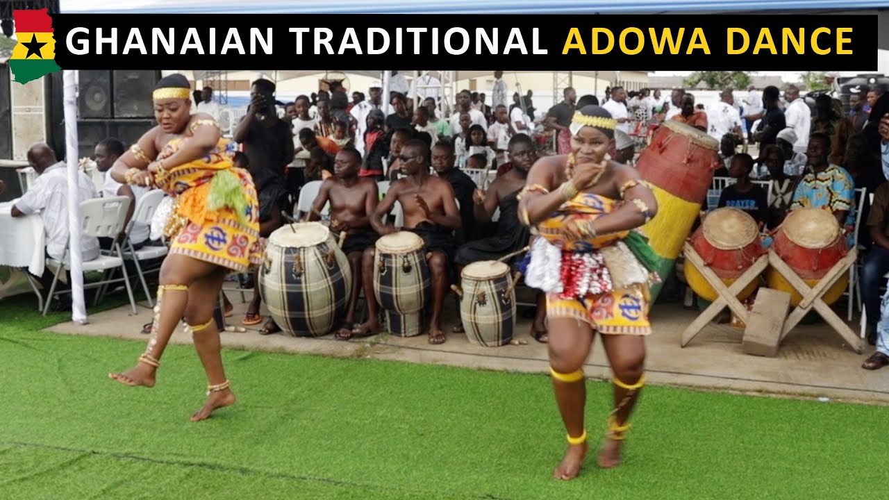 Ghanaian Traditional Adowa Dance Part 2. - YouTube