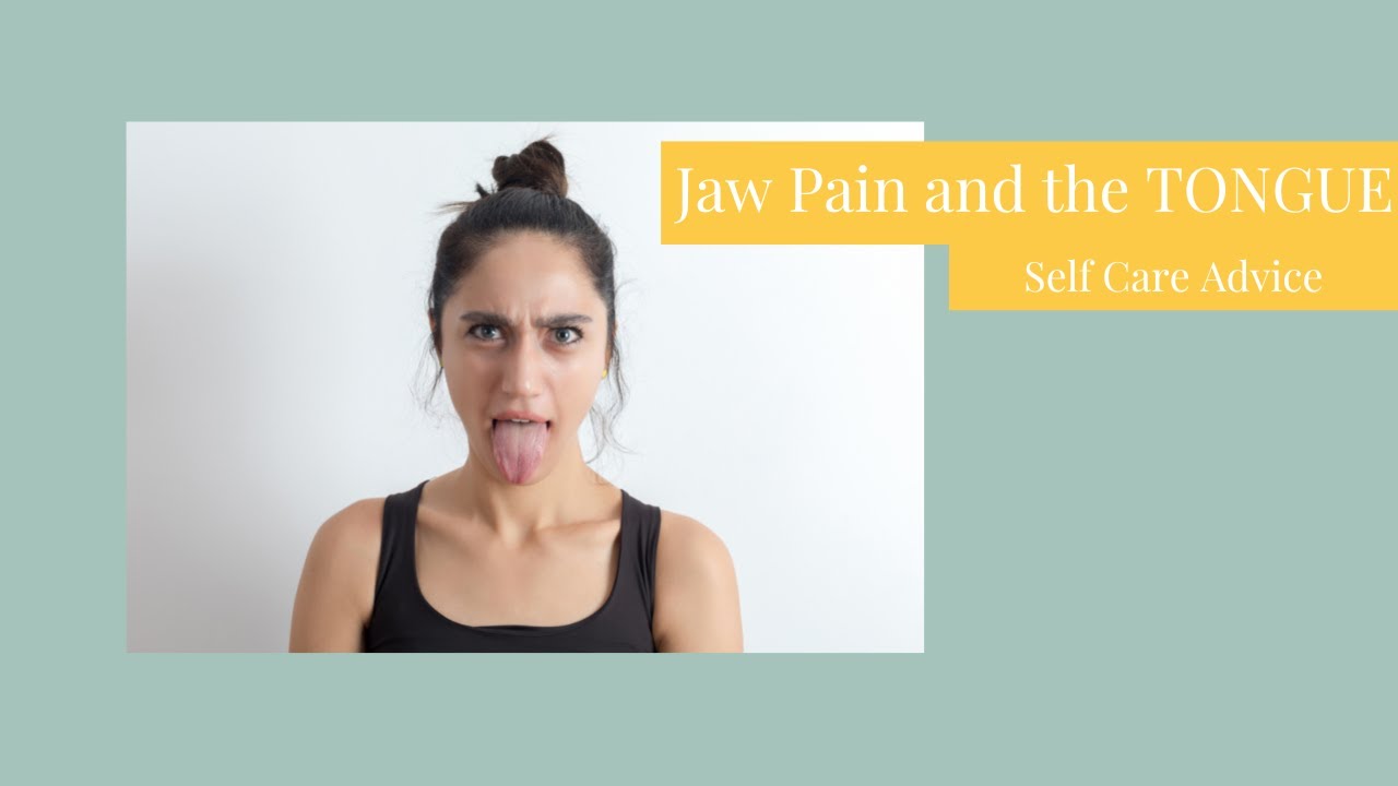 Headaches, TMD, TMJD Self Care...Tongue Exercise for Jaw Pain - YouTube
