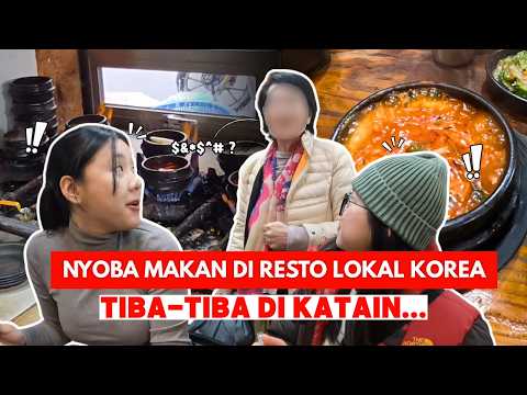 Orang Korea Rasis..? Murid Indonesia Coba Ke Resto Lokal Penuh Orang Korea