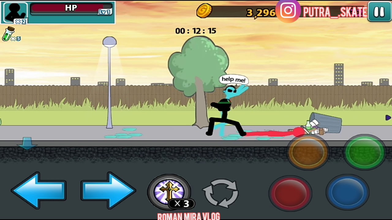 STICK FIGHT:THE GAME MOBILE-Walkthrough Gameplay - TRAILER (Stickman ...