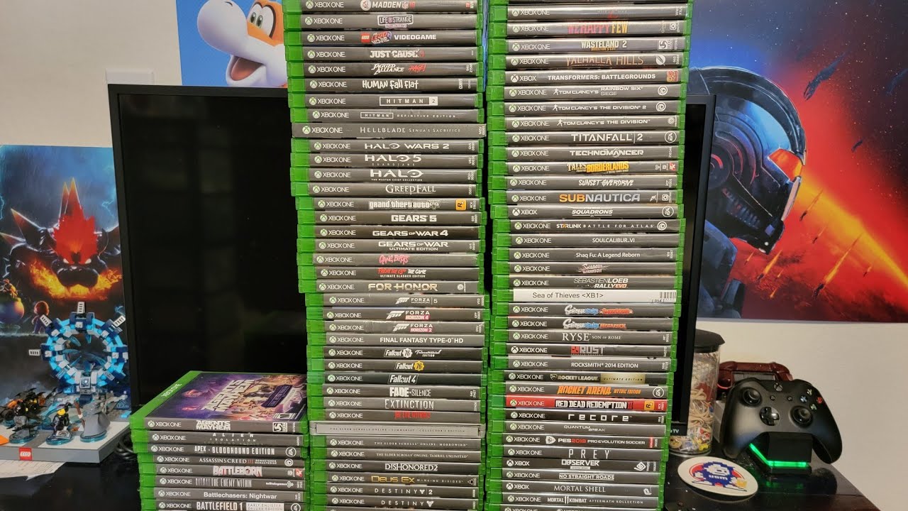 Xbox is now 20 Let's Do a Xbox one collection update 2021 - YouTube