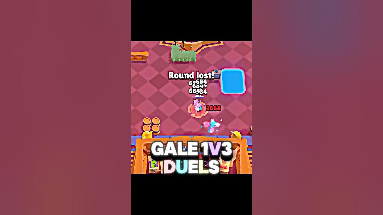 Gale 1v3 Duels Challenge #brawlstars #shorts - YouTube