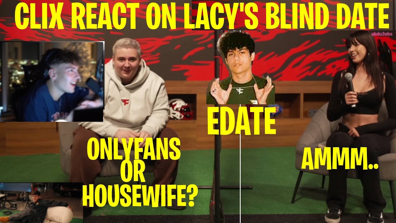 CLIX React On ONLYFANS GIRLS Who EDATE LACY ! - YouTube
