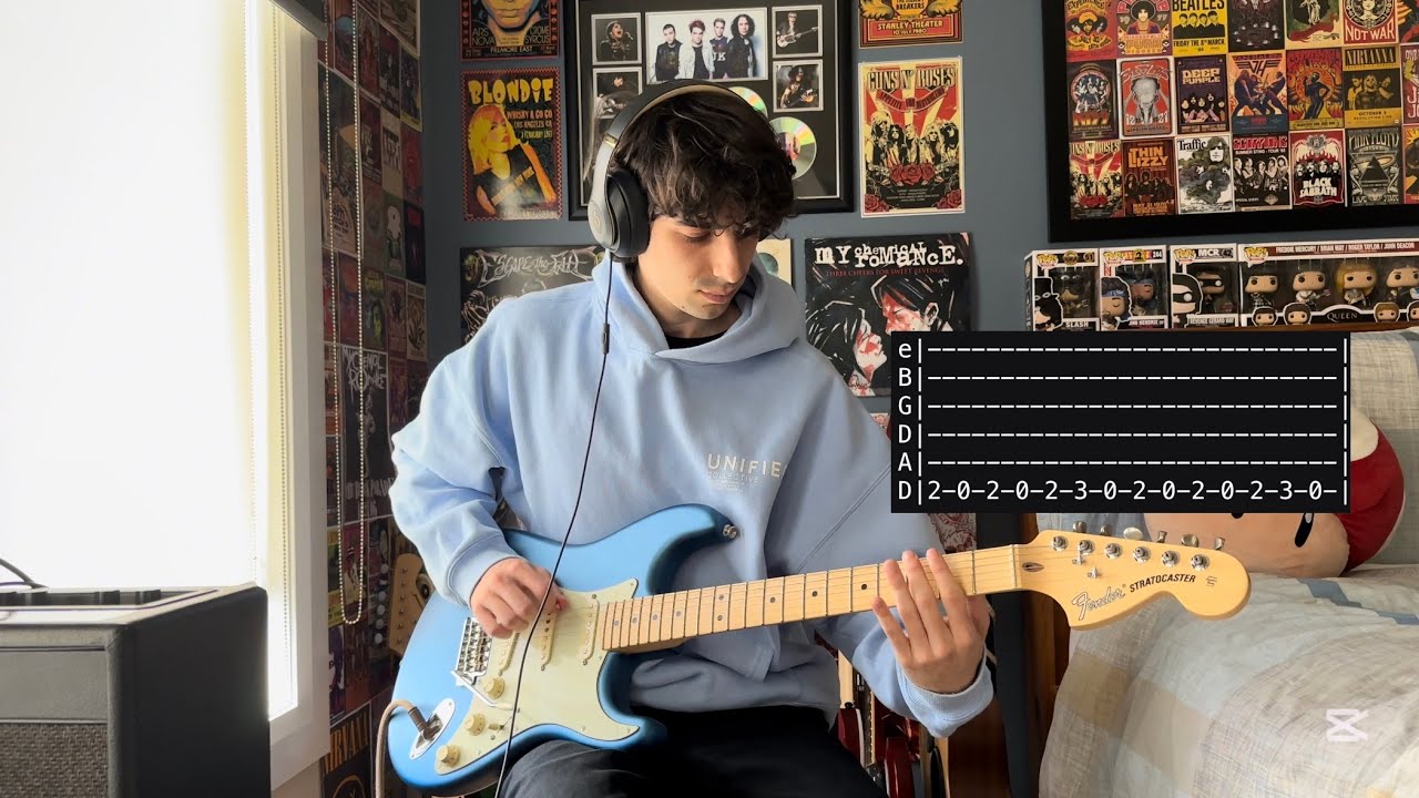 Paint The Town Blue Guitar Cover + TABS | Ashnikko | Arcane | League of ...