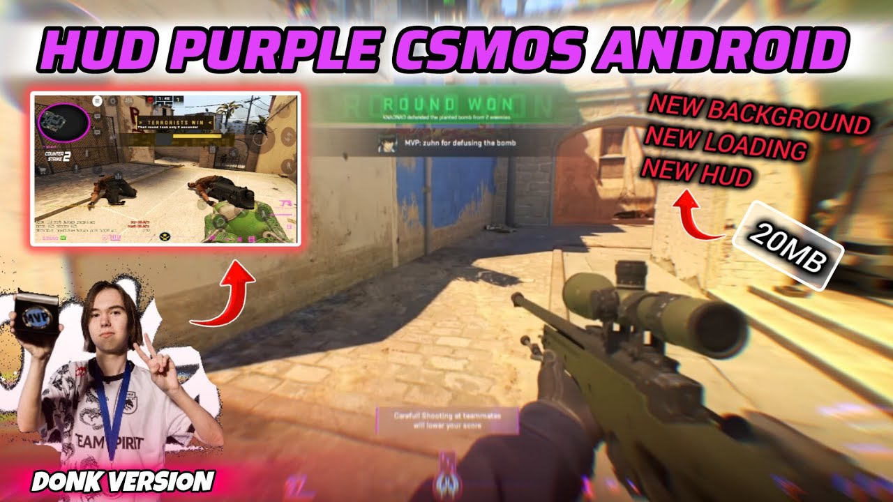 RELEASE HUD CS2 FOR CSMOS BY BILLFLX •PURPLE|| DONK VERSION|| 20MB #cs2 ...